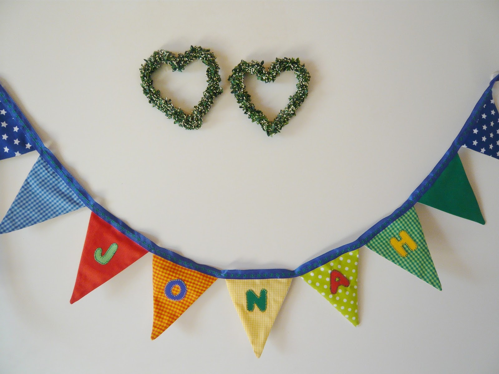 Aus meinem Nähkästchen: Wimpel für Jonah