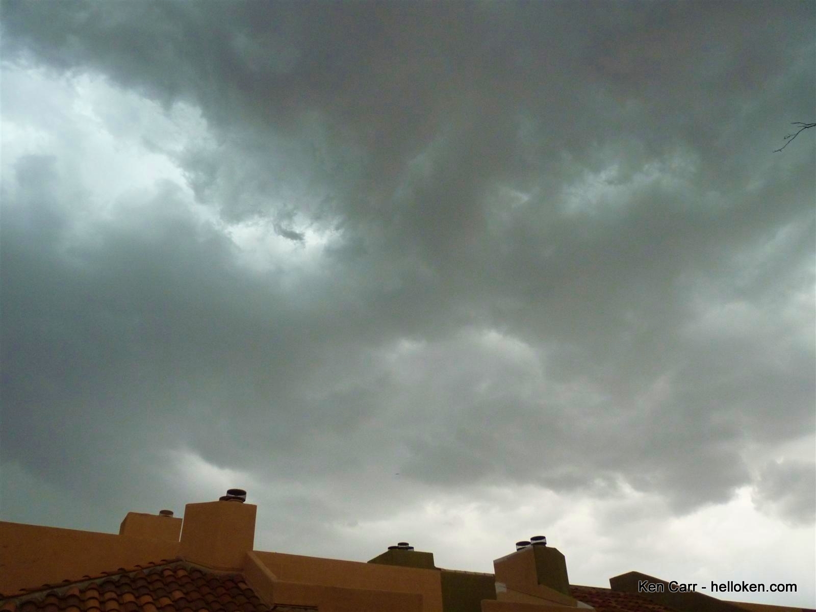 HelloKen.com: Monsoon storm clouds from July 15