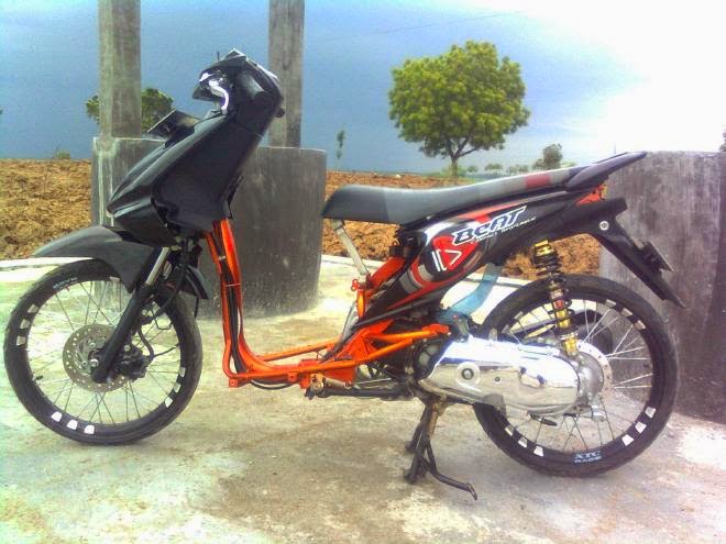 Gambar Modifikasi Honda Beat Dengan Pelek 17 | Inspirasi Modif