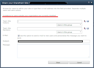Qazi Arfeen: Invite External Users in SharePoint 2010 Online & Office ...