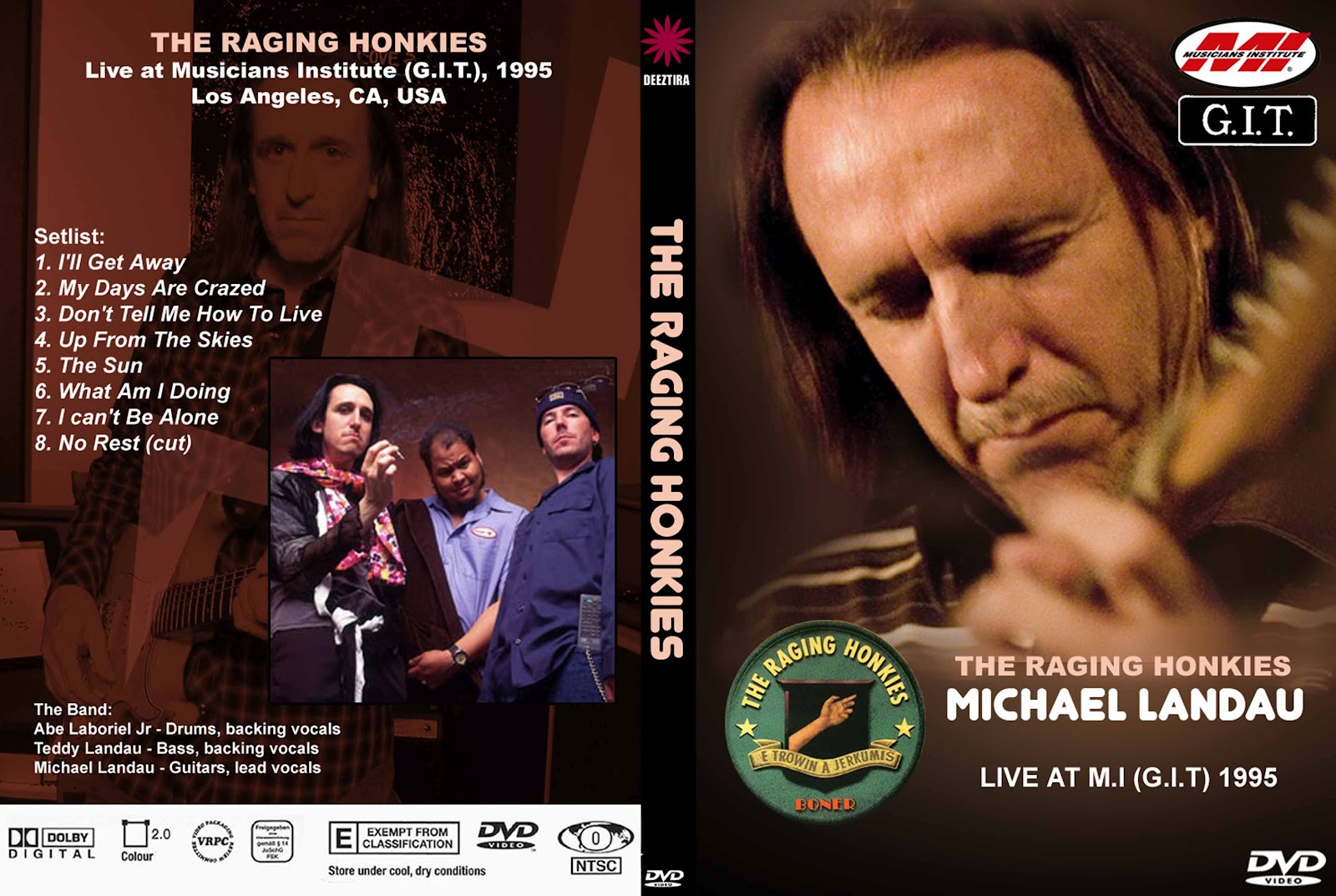 YOUDISCOLL: Raging Honkies (Michael Landau) - At G.I.T 1995