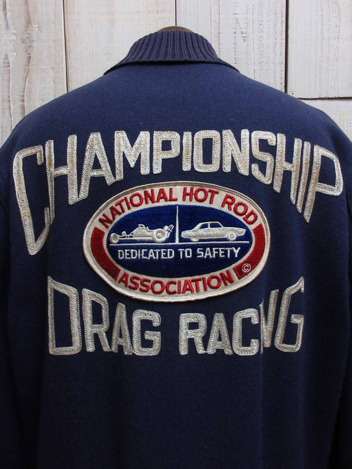 LITTLE REATA: Early 1960's NATIONAL HOT ROD ASSOCIATION Memorial Jacket