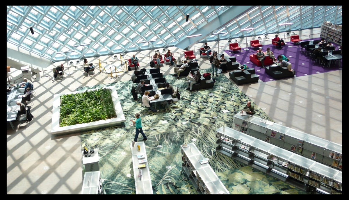Con imaginación es Posible: Biblioteca Central de Seattle