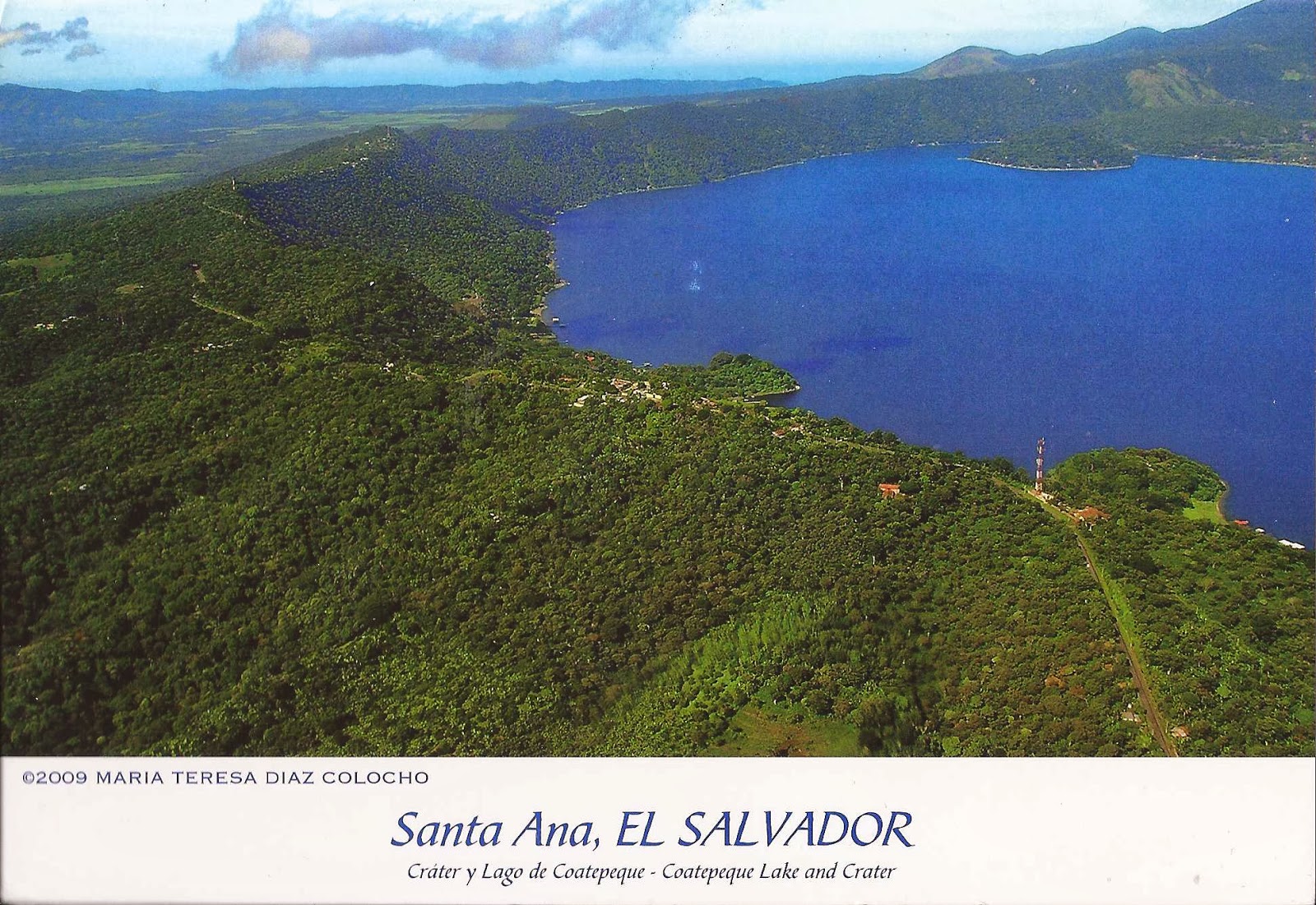 A Journey of Postcards: Coatepeque Caldera, El Salvador