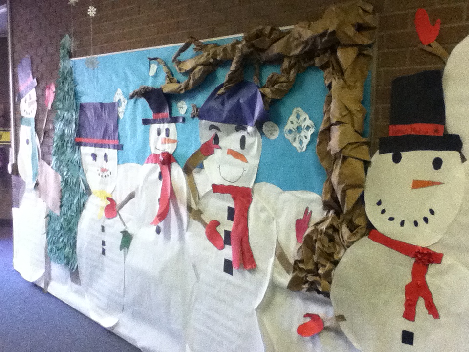 An Educator's Life: Snow People (Life Size) Project