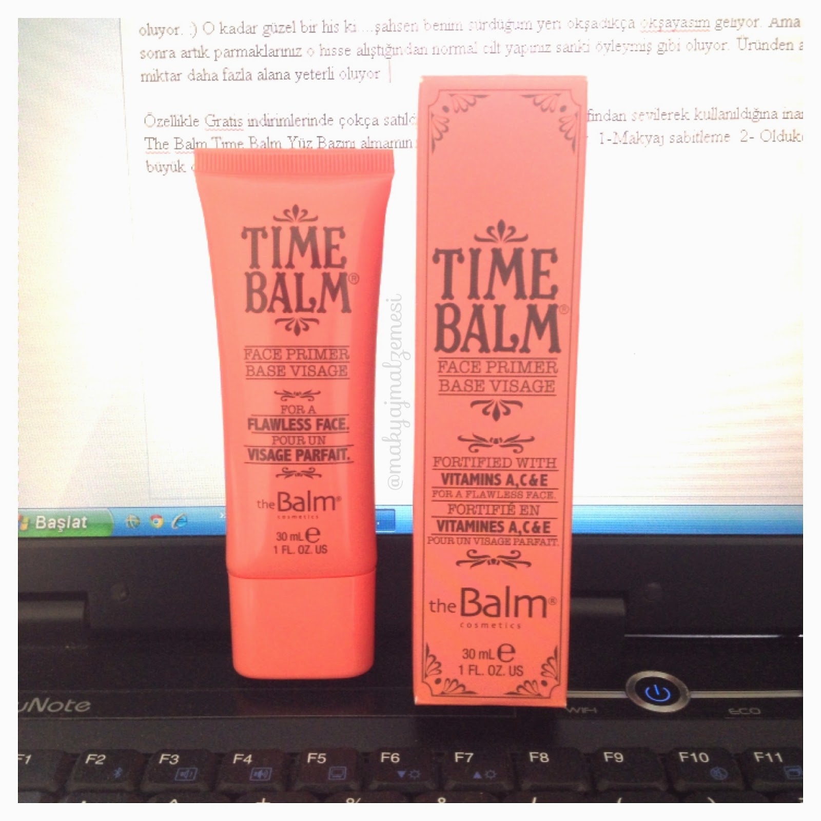 Makyaj Malzemesi: The Balm Time Balm Face Primer