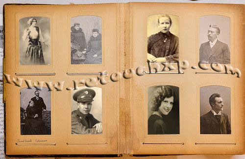 photo restoration: photo restoration and retouching service