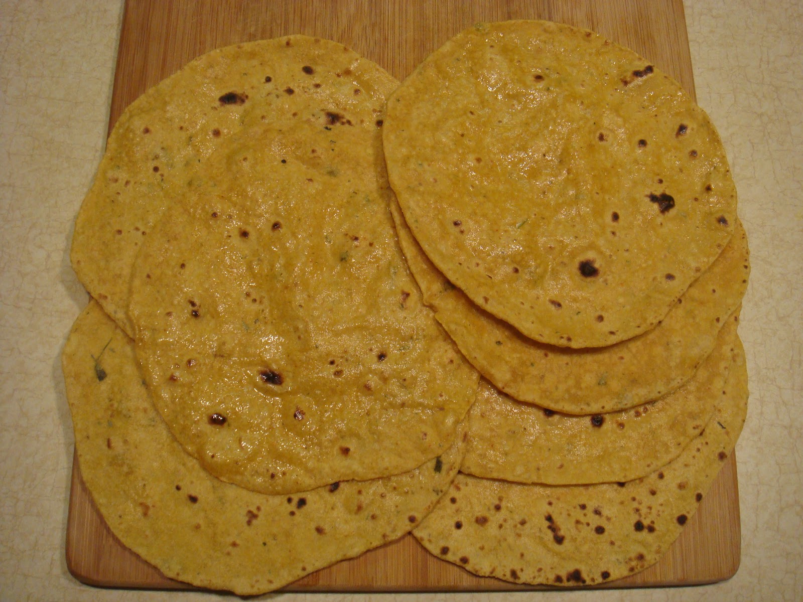 Subhra's Kitchen: Masala Roti