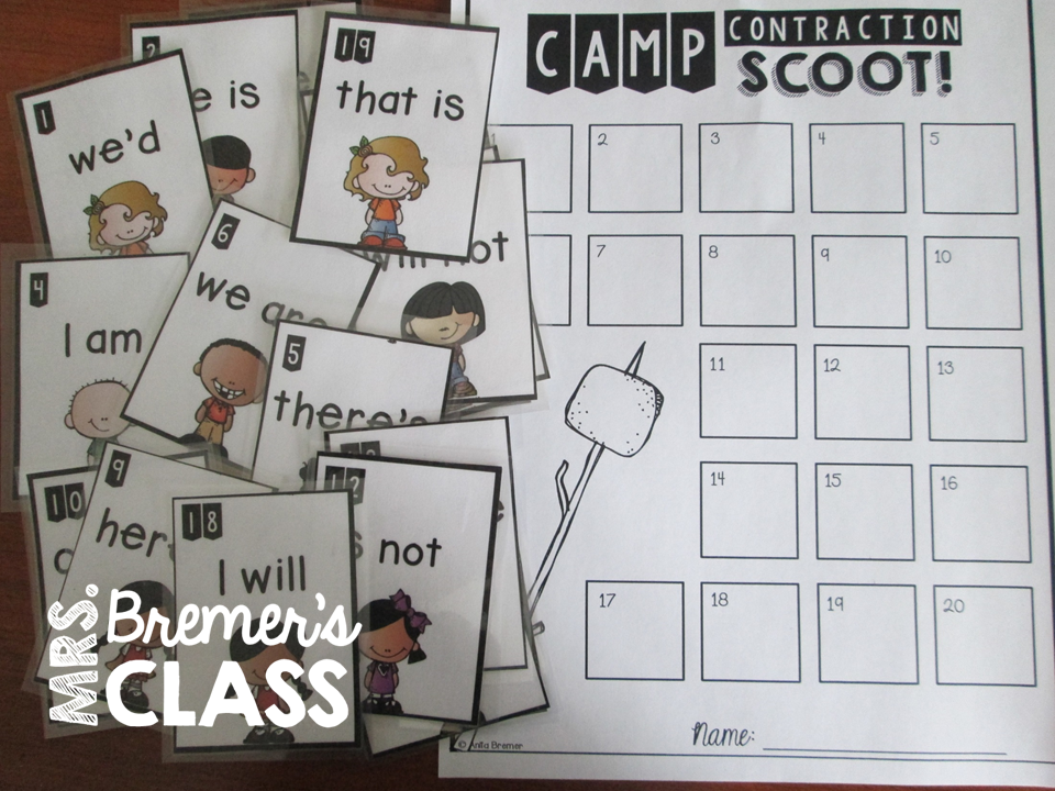 Learning About Contractions | Mrs. Bremer's Class