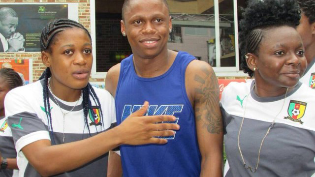 The Median Newspaper: Clinton Njie encourages lionesses
