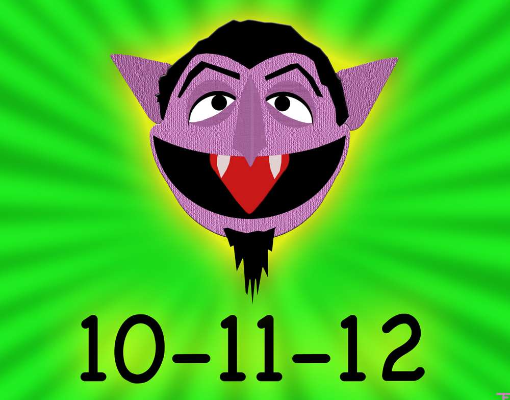 Neato Coolville: HAPPY 10-11-12 FROM THE COUNT