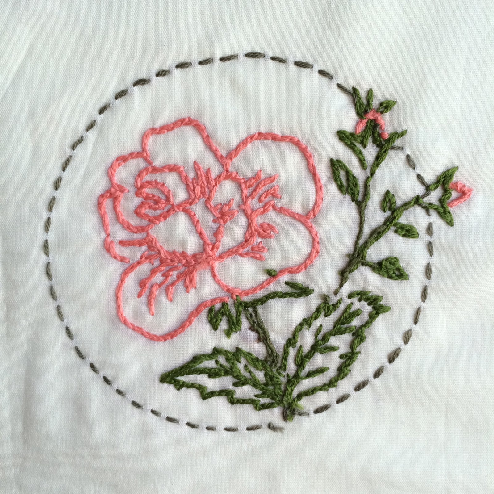 Bits of Stitching!: Embroidery Backside Peek