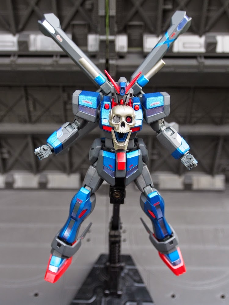 HGBF 1/144 Crossbone Gundam Maoh Painted Build - Gundam Kits Collection ...