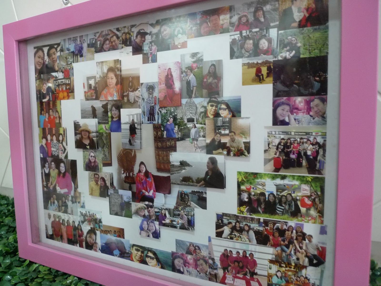 kolase foto love 3d frame scrapbook | jual hiasan dinding | kaligrafi ...