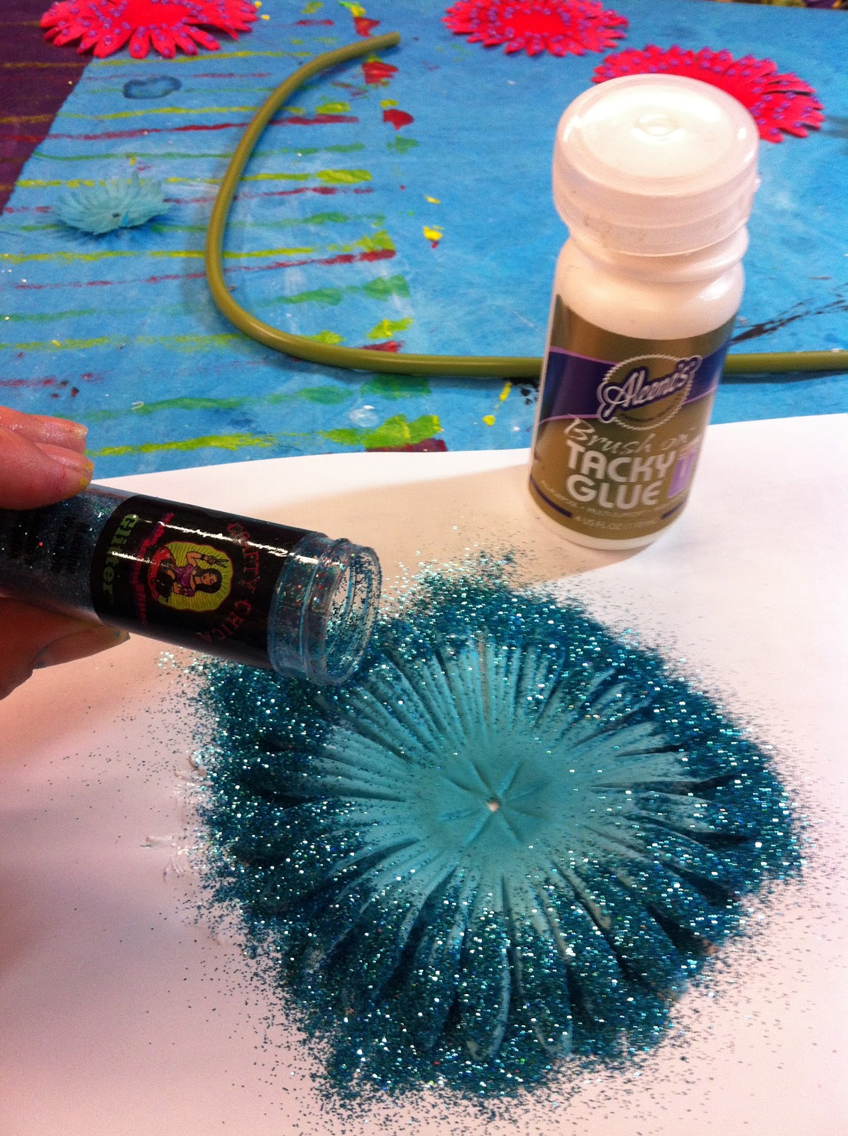 Spring Flower Mash Up - Crafty Chica