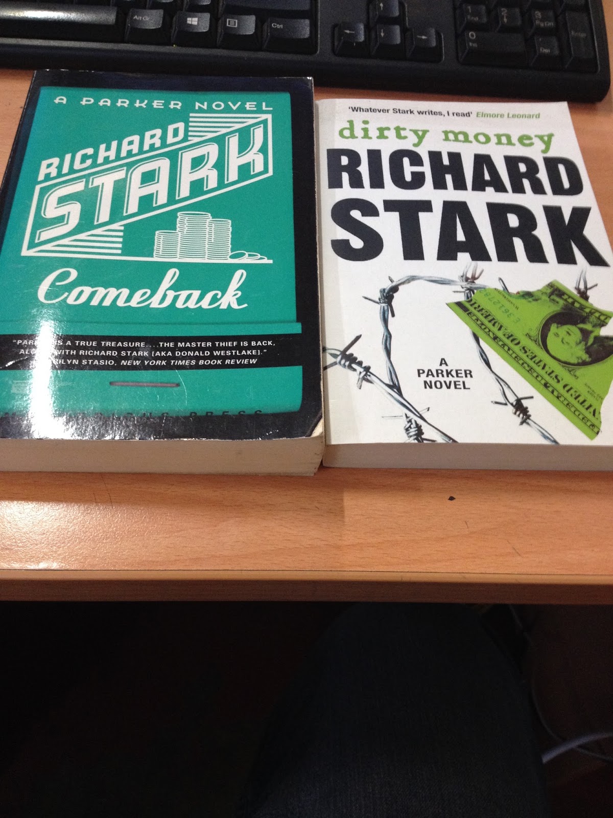 COL'S CRIMINAL LIBRARY: 2 BY RICHARD STARK (AKA DONALD E. WESTLAKE ...