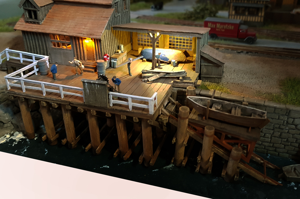 [TMP] "Model railway diorama: Small boatyard!" Topic