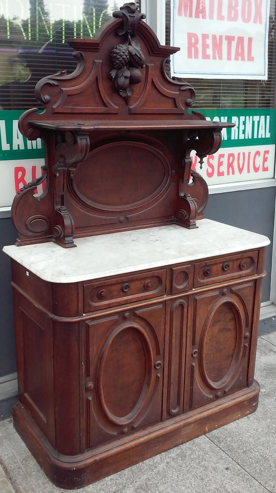 UHURU FURNITURE & COLLECTIBLES: SOLD #15287 Antique Victorian Style 4 ...