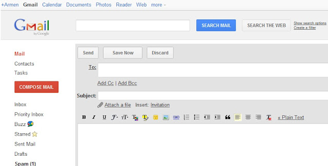 Ինչպես միացնել Gmail-ի նոր ինտերֆեյսը | Armblog.net