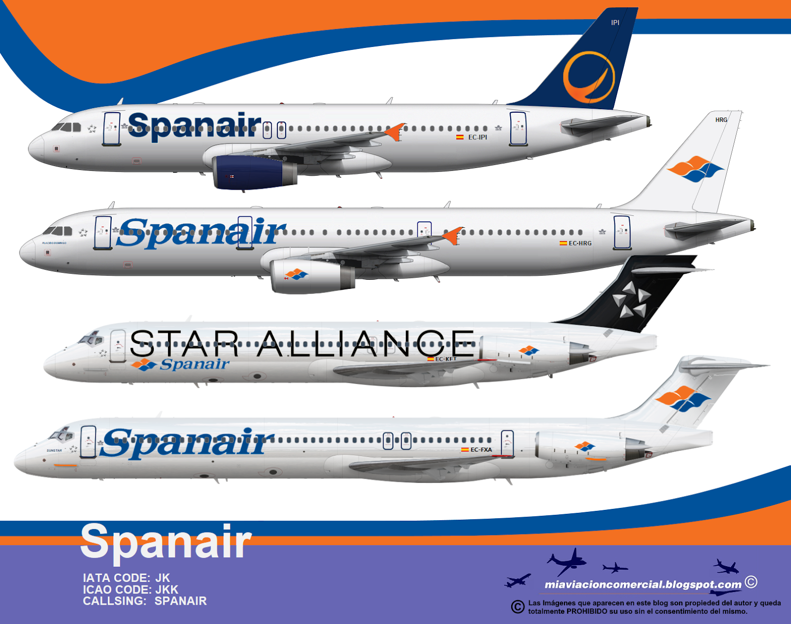 Mi Aviacion Comercial: Spanair