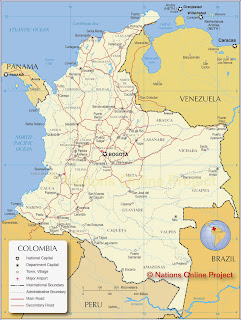 Mapas da Colômbia - Geografia Total™
