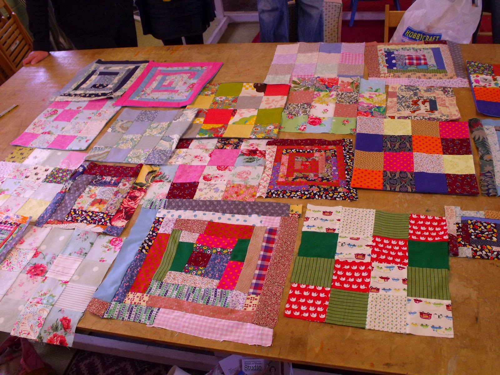 The Stitch and Make Studio: Anna's Beginners Patchwork Class.