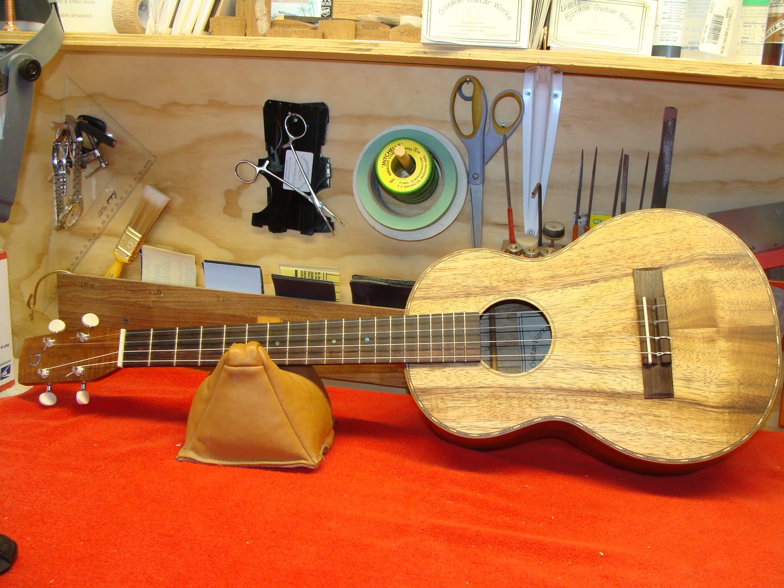 Gordon Guitar Works: OK, OK..Ukulele Action