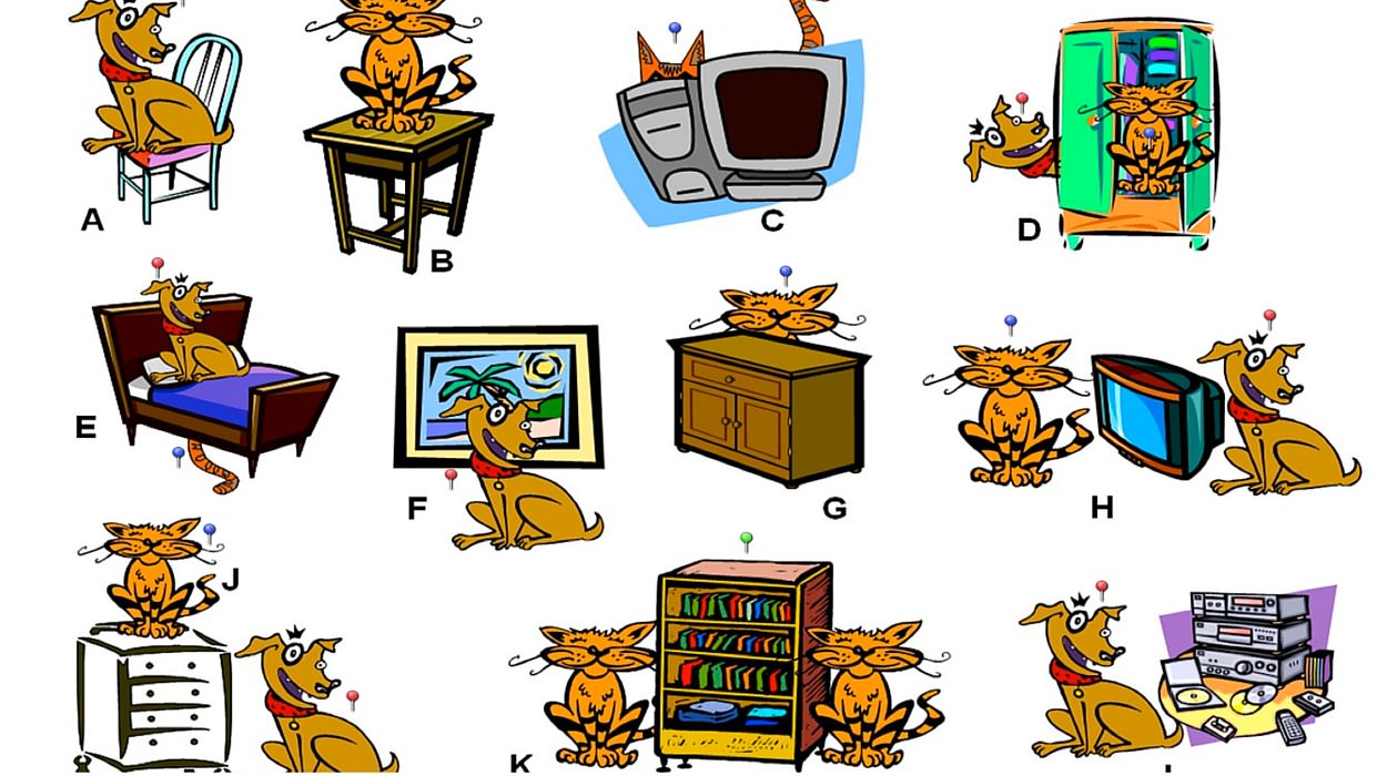 DIARIO DE CLASE: Preposiciones de lugar