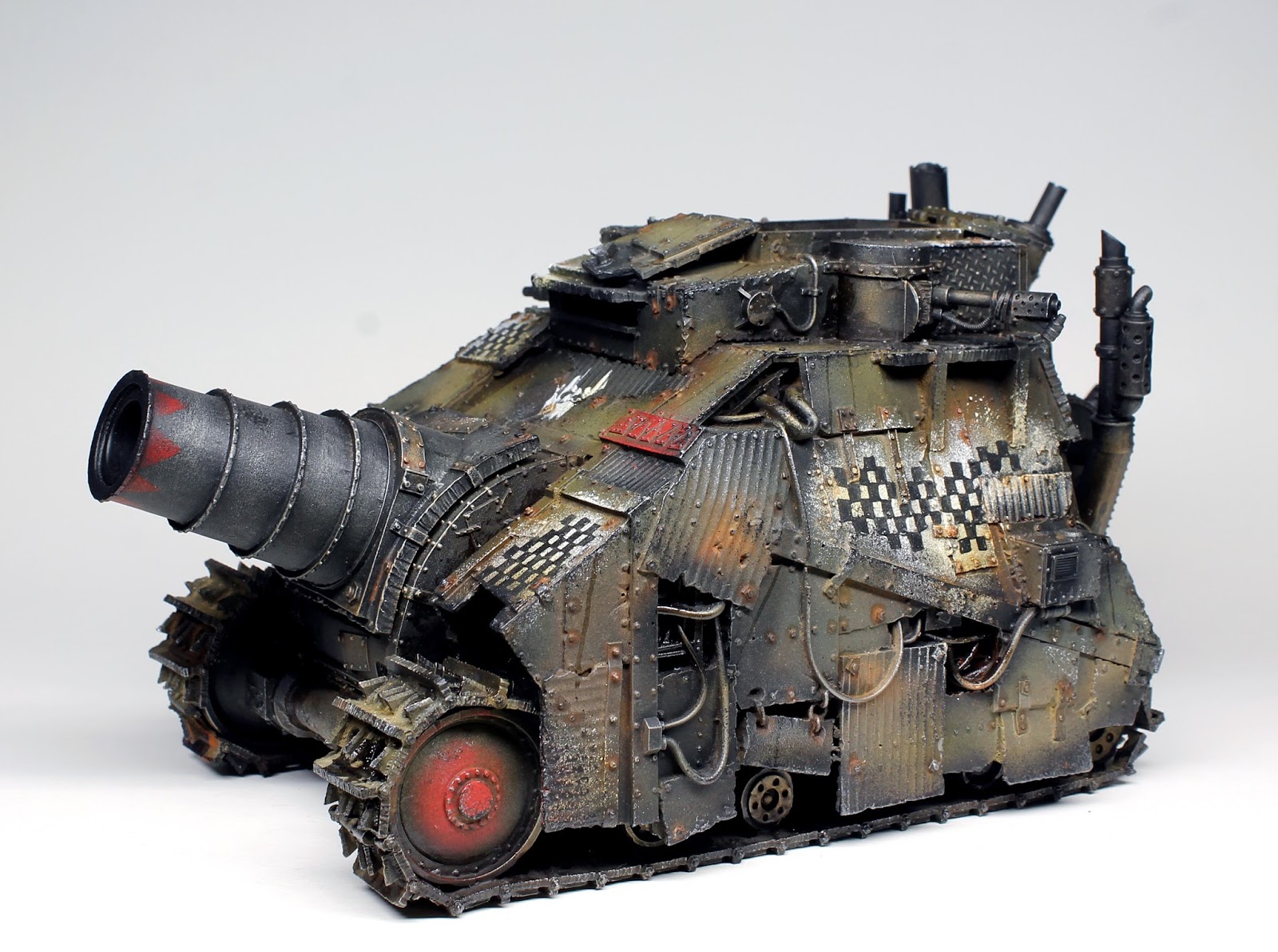 WIP: Ork Kill Bursta Tanks - Tale of Painters