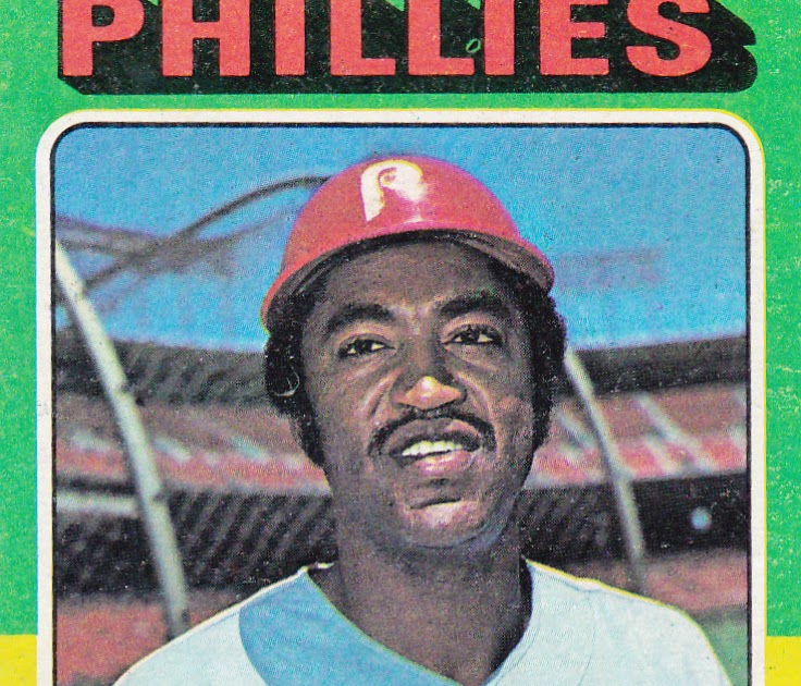 1975 Topps (it's far out, man): #596 - Ollie Brown