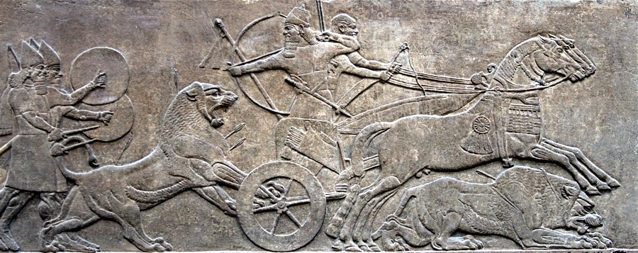 Hittite Temple of the Philistine king Taita, citadel of Aleppo, ca ...