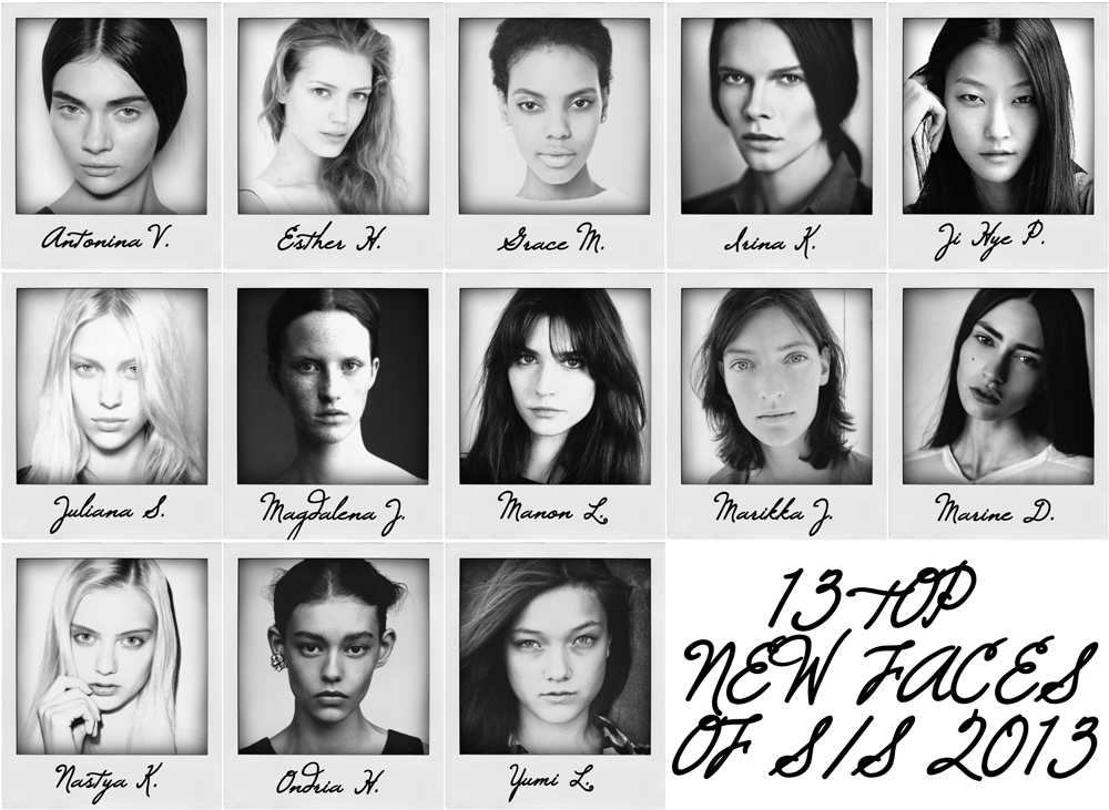 Top New Models by // Models.com // Style.com // Styleminutes.com ...