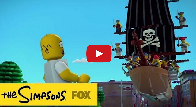 A Sneak Peek at this Week's LEGO-fied 'Simpsons' Episode