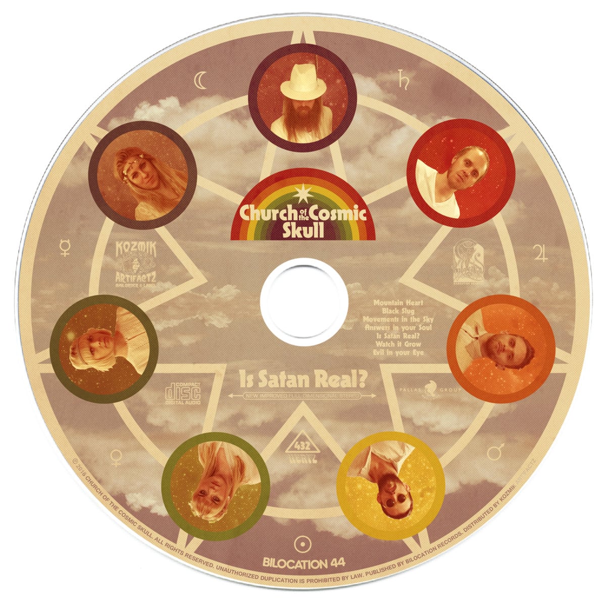 CHURCH OF THE COSMIC SKULL - Is Satán Real? (2016 / BILOCATION)