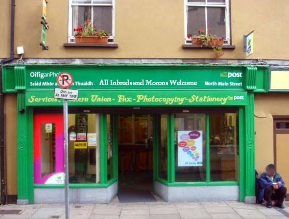 Blackdwarf’s Little-Helper: Mrs Whelan, An Post, North Main Street ...