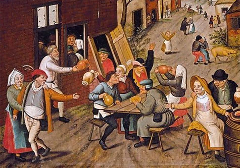 his story, her story: Medieval wives' night out