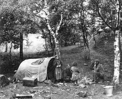 Tour Scotland: Old Photographs Gypsy Camp Near Pitlochry Highland ...