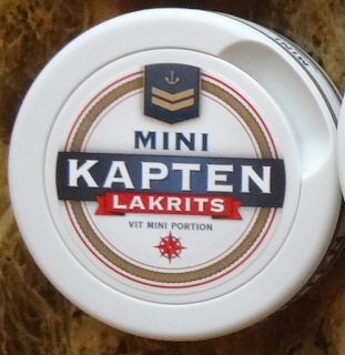 Kapten Lakrits (Mini White Portion) - Review. 11 October 2015.