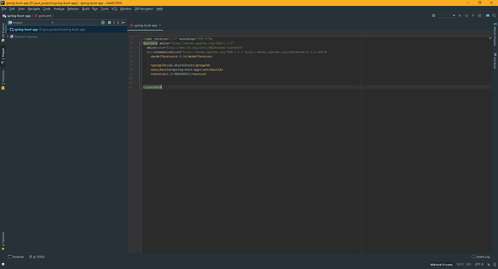 Как создать Spring Boot веб-приложение в Intellij IDEA Community Edition