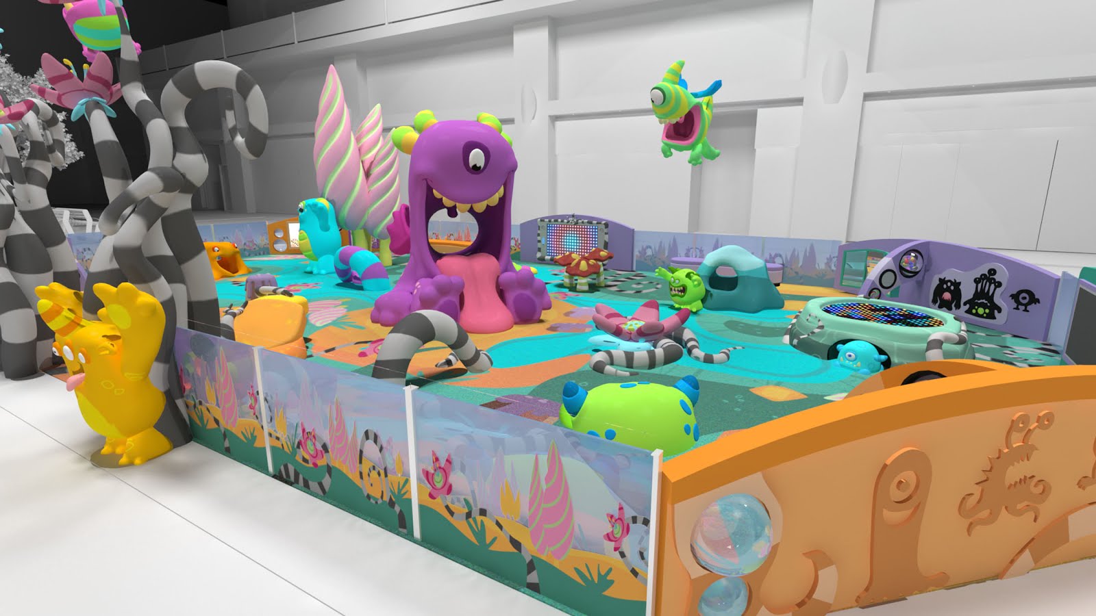 Shane Duerksen's Art Blog: Monster play area renders (3D Max)