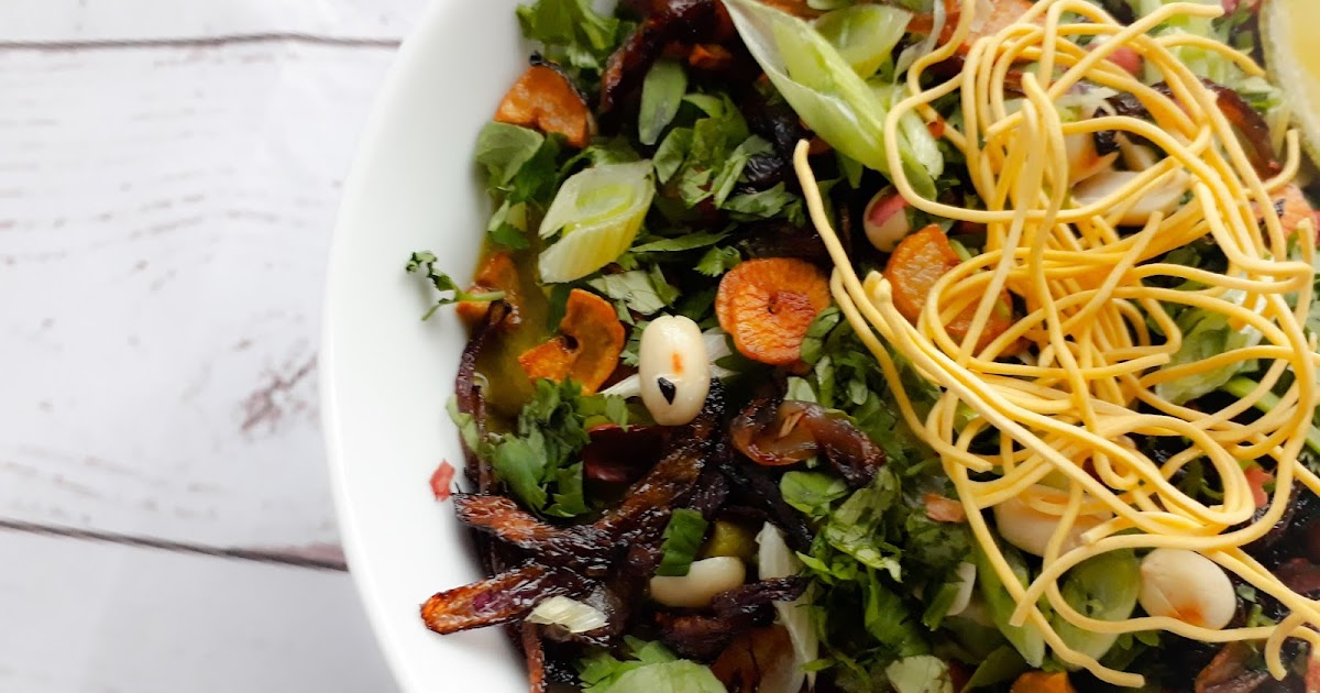 Burmese Vegetable Khow Suey