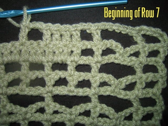 Filet Crochet: Filet and Lacet Square with Photo Tutorial