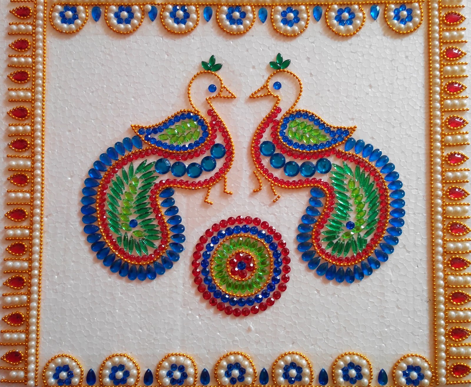 Kundan Rangoli Designs