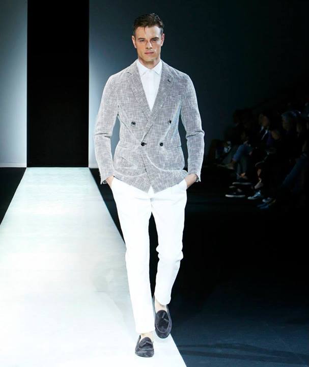 Emporio Armani / Giorgio Armani Menswear Spring/Summer 2014 Collection