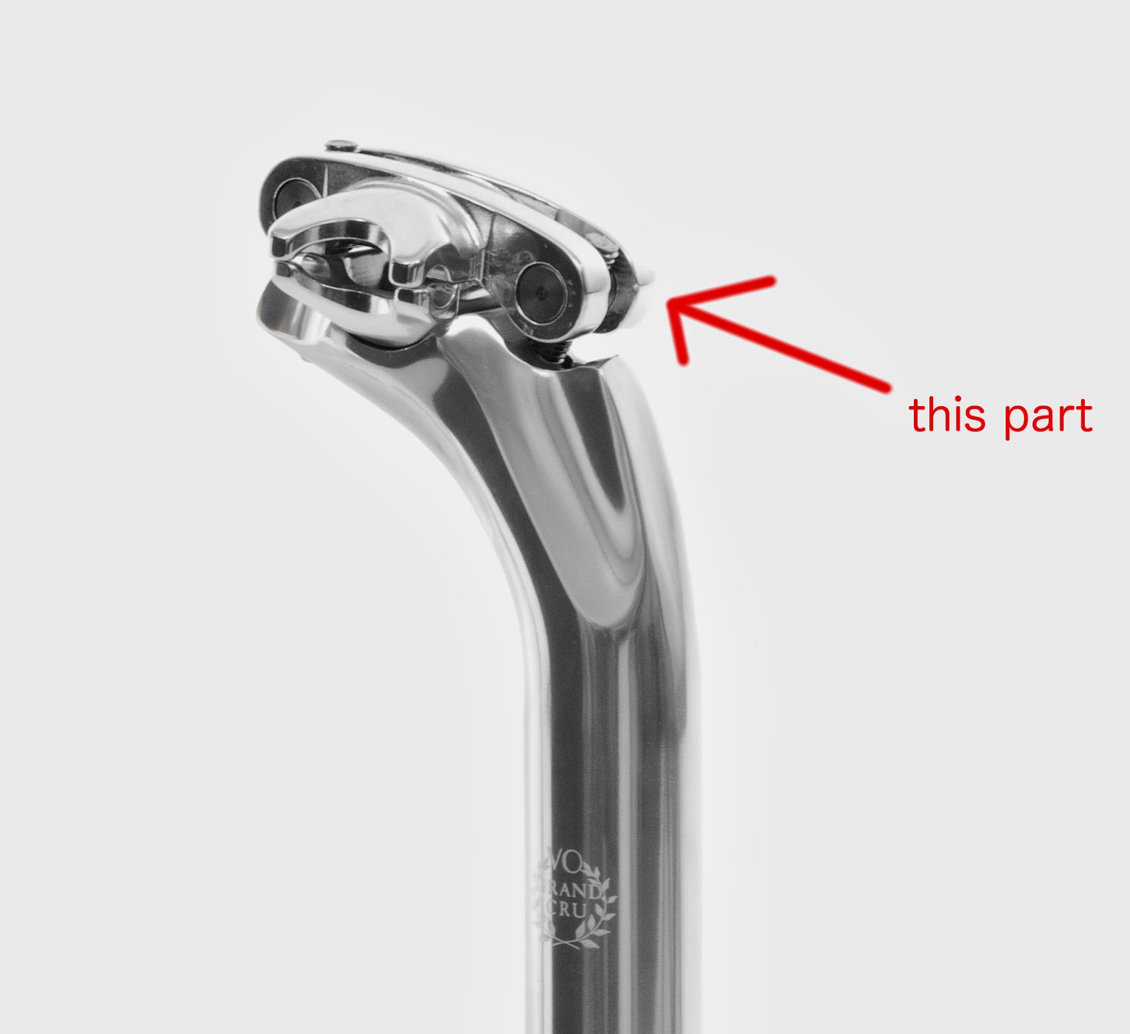 The Velo ORANGE Blog: Recall: Early VO Seatpost Upper Clamp