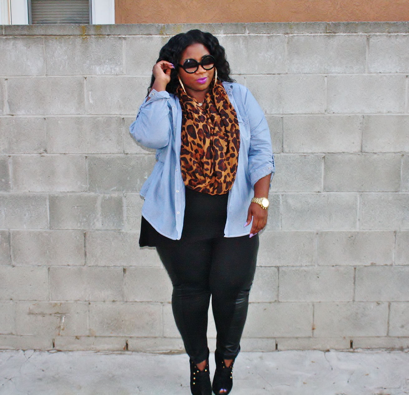 LACE N LEOPARD: Inspired.