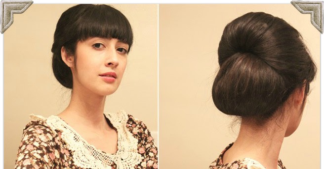 Baru 25+ Model Sanggul Modern Dengan Rambut Sendiri