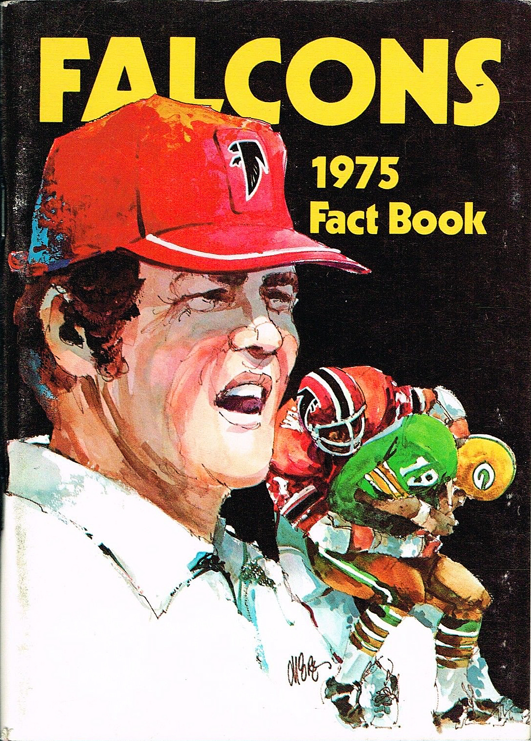 Pro Football Journal Presents: NFL Art: 1975 Atlanta Falcons Media Guide