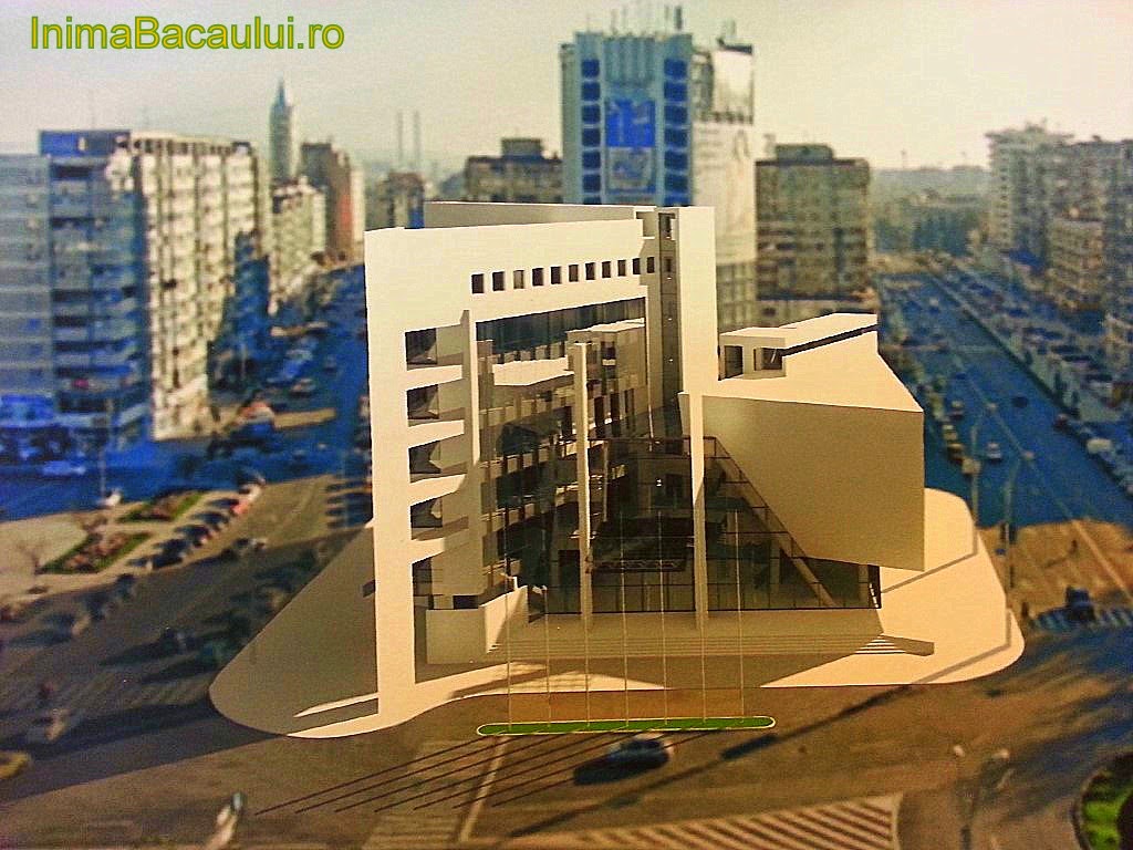 Inima Bacăului: Cum ar putea arata Primaria Bacau