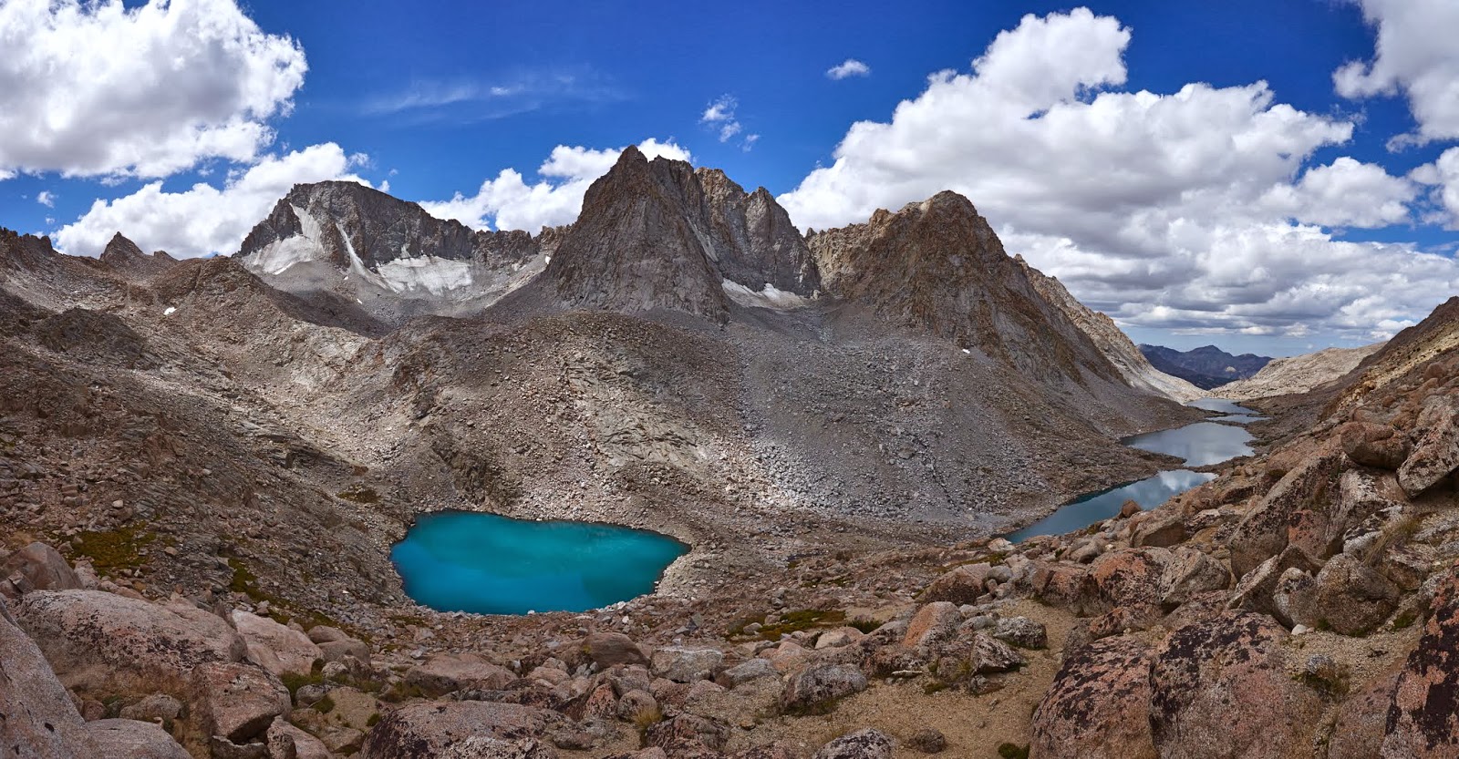 Earthline: The American West: Sierra Nevada: Lamarck Col to Bishop Pass